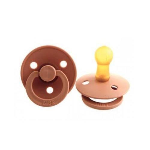 BIBS Dummies 2 pack - PEACH Size 2 | Luxury Baby Shower Gifts